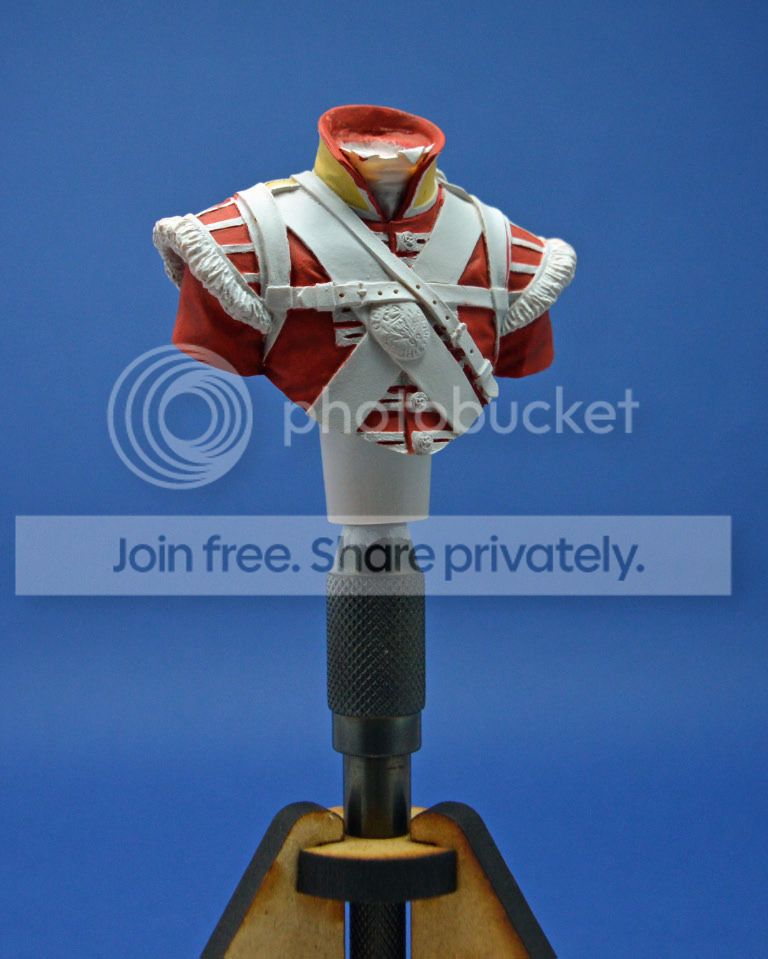 Gordon Highlander, Waterloo 1815, 1/10 scale bust - Figure Work In ...