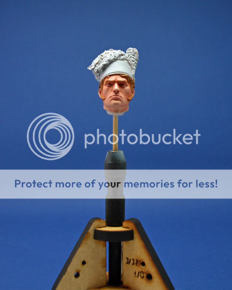 Gordon Highlander, Waterloo 1815, 1/10 scale bust - Figure Work In ...