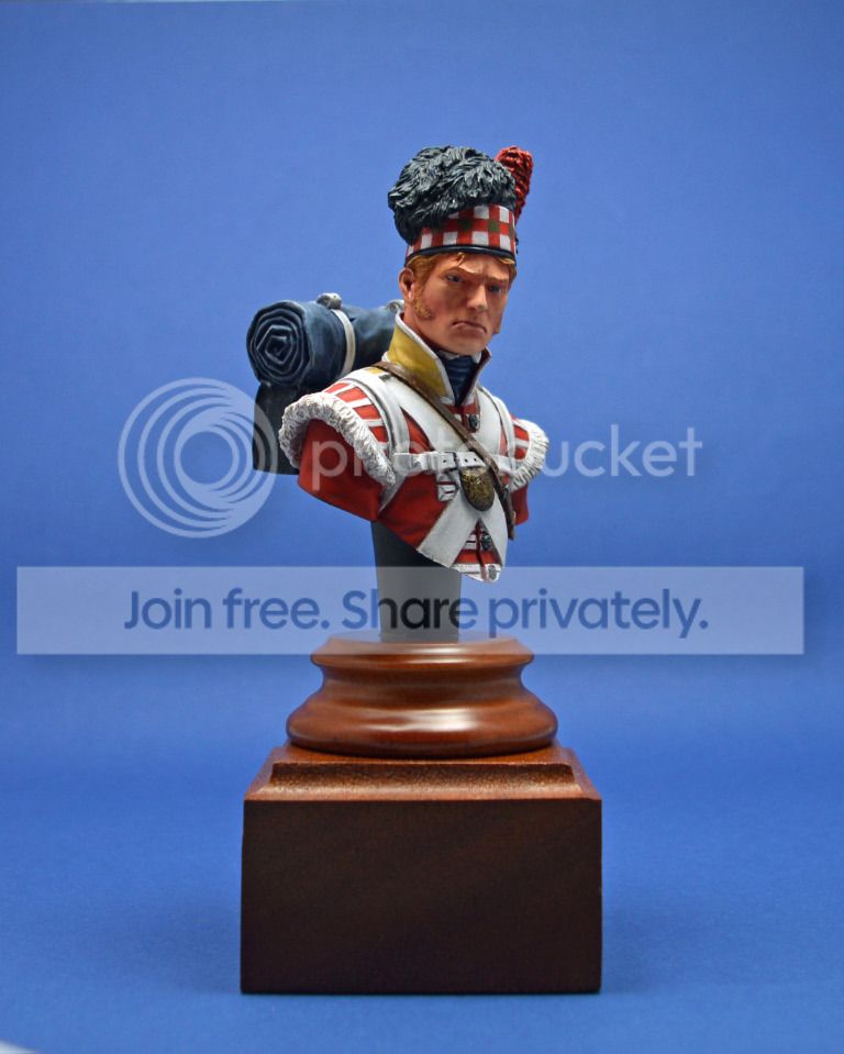 Gordon Highlander, Waterloo 1815, 1/10 scale bust - Page 2 - Figure ...