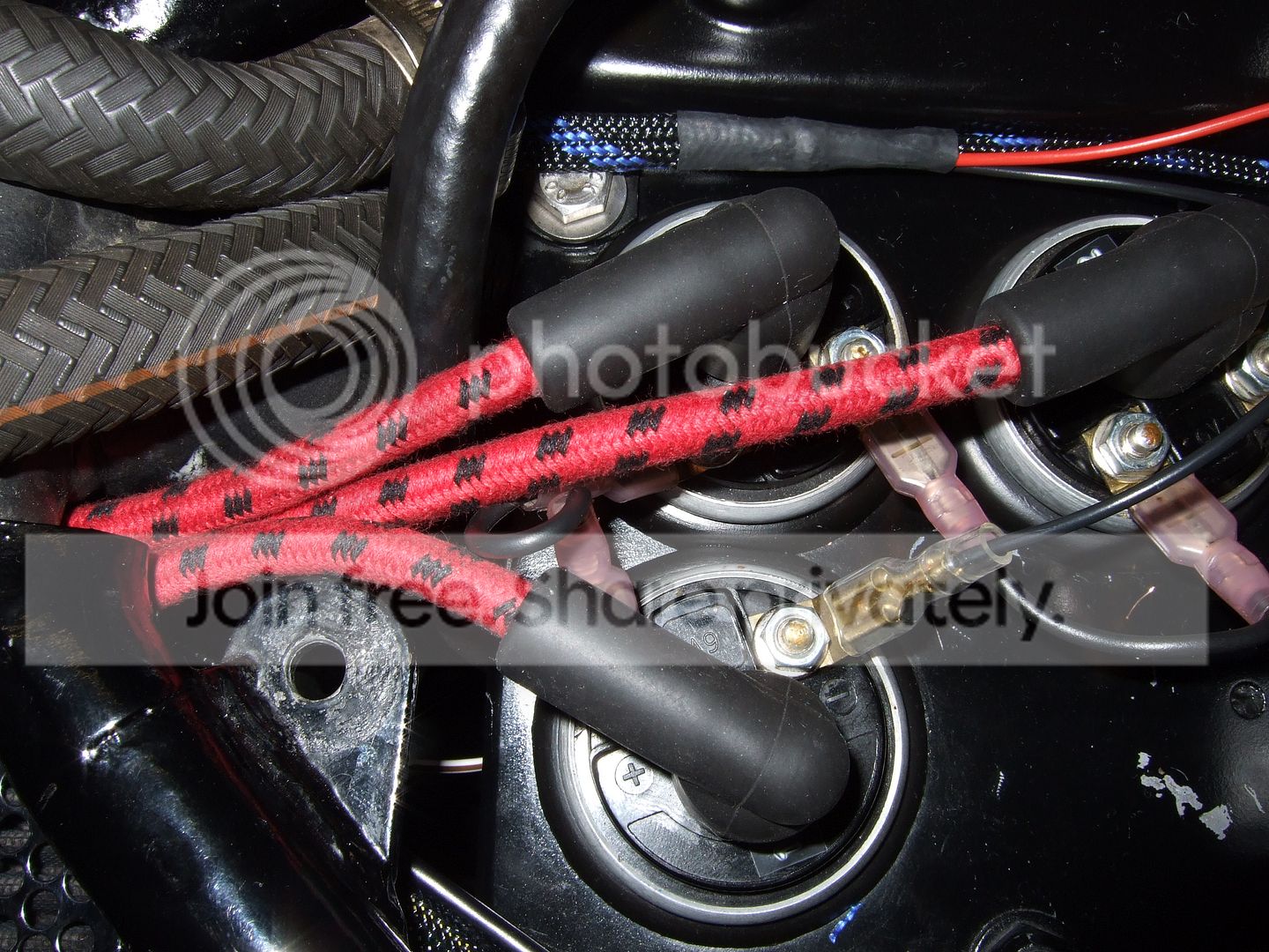 Does anyone make up their own high tension Spark Plug Leads? | Triumph ...